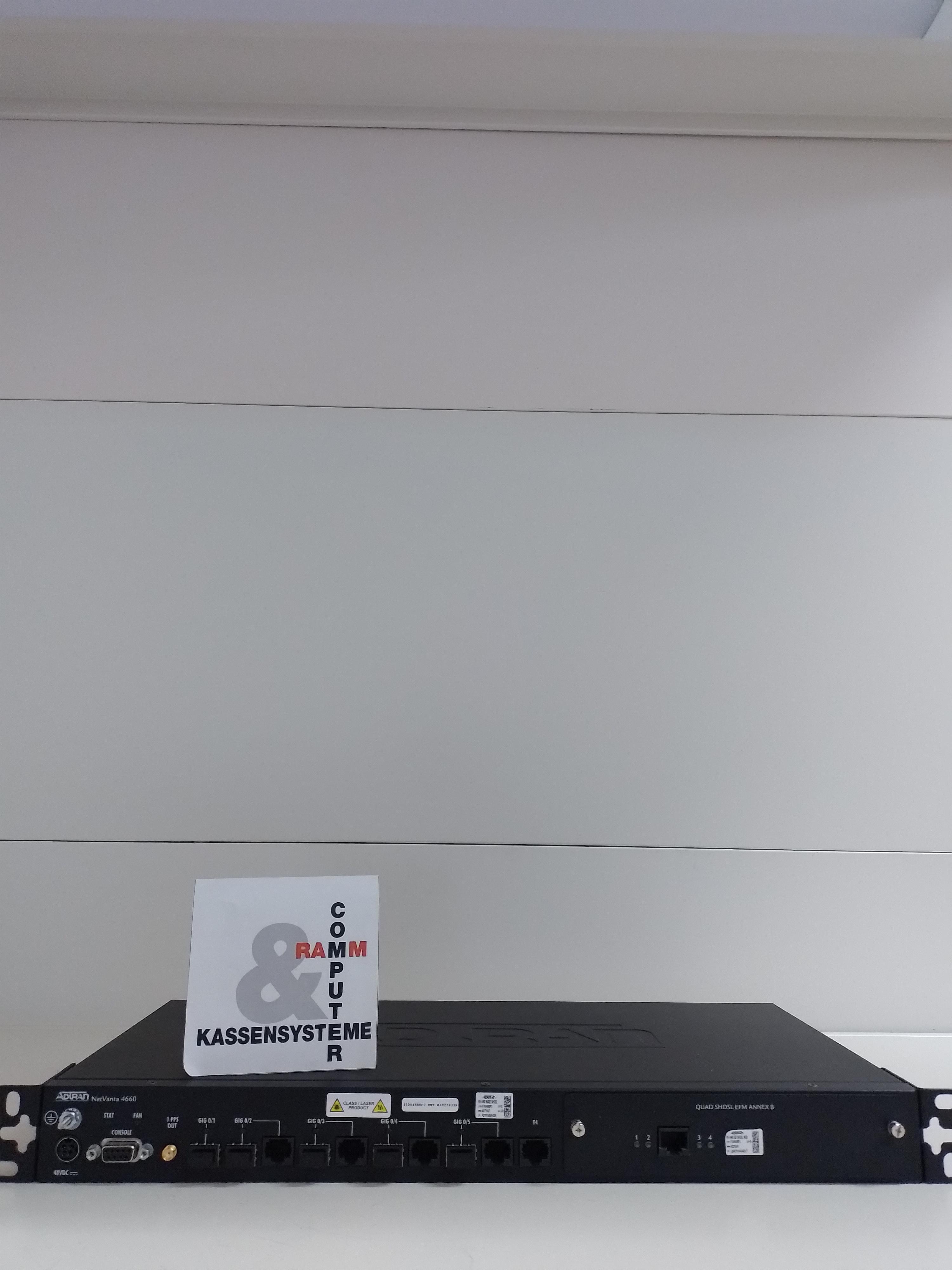 Ramm Computer - Adtran NetVanta 4660 Glasfaser Router mit NetVanta ...